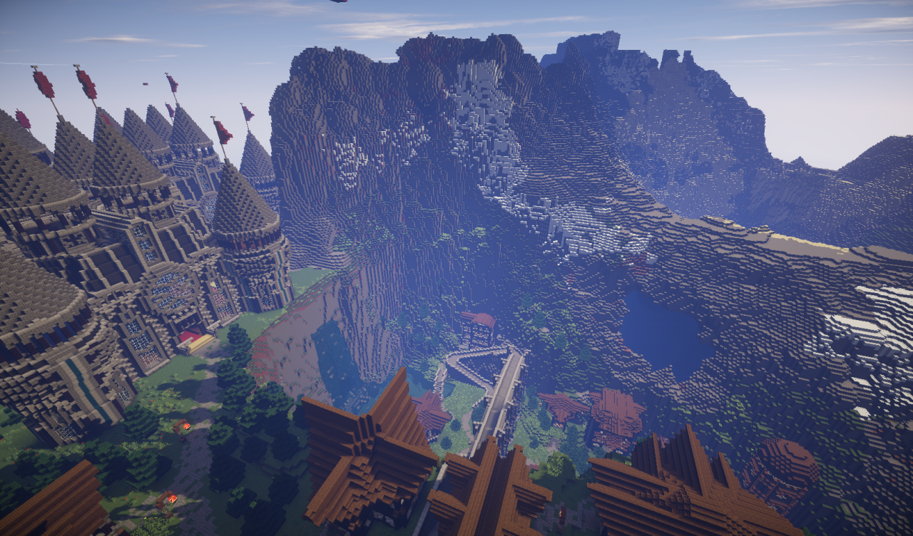 Showcase of unfinished builds Minecraft Map