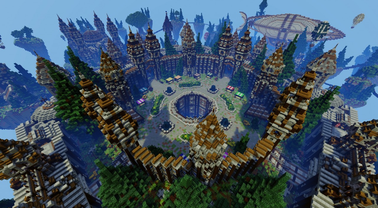 [Hub / RPG Map] Wolkendal Minecraft Map