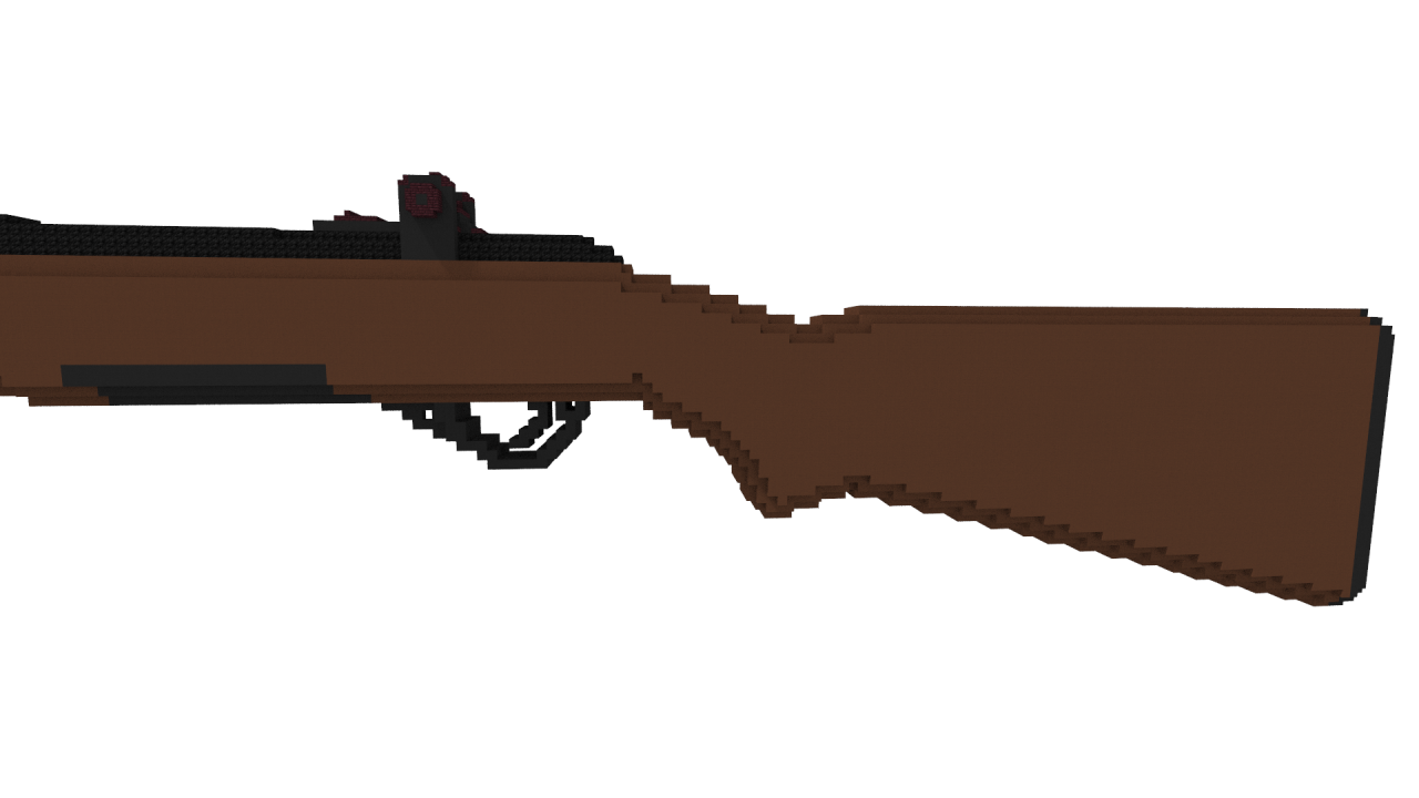 WW2 Rifle - M1 Garand [ 300:1 Scale ] Minecraft Map
