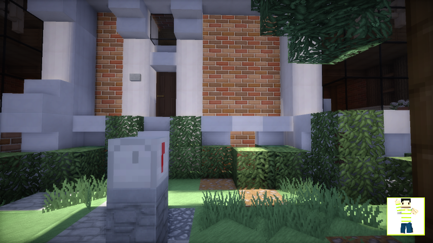 New England Townhouse Minecraft Map