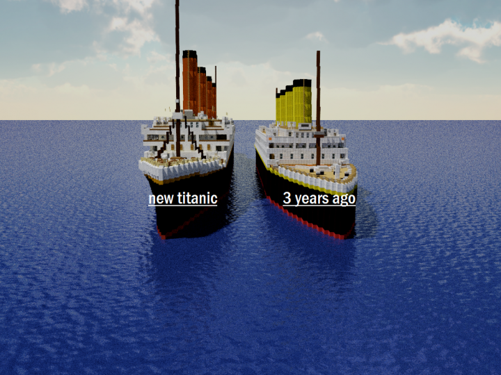 RMS TITANIC Minecraft Map