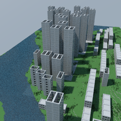 "The Capitol" Simple City Series (City 3) Minecraft Map
