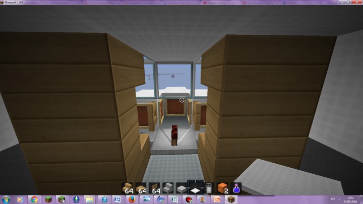 FedEx Boeing 727 Minecraft Map
