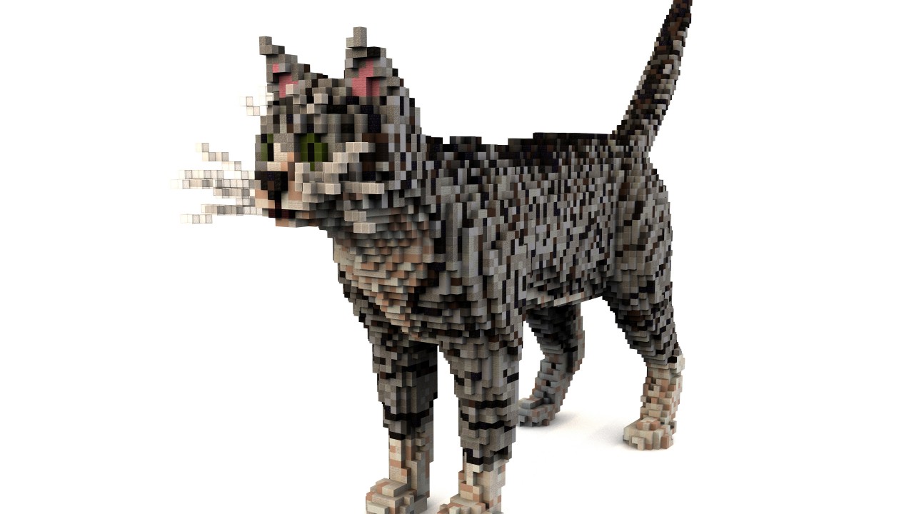 A Minecraft Kitten Minecraft Map