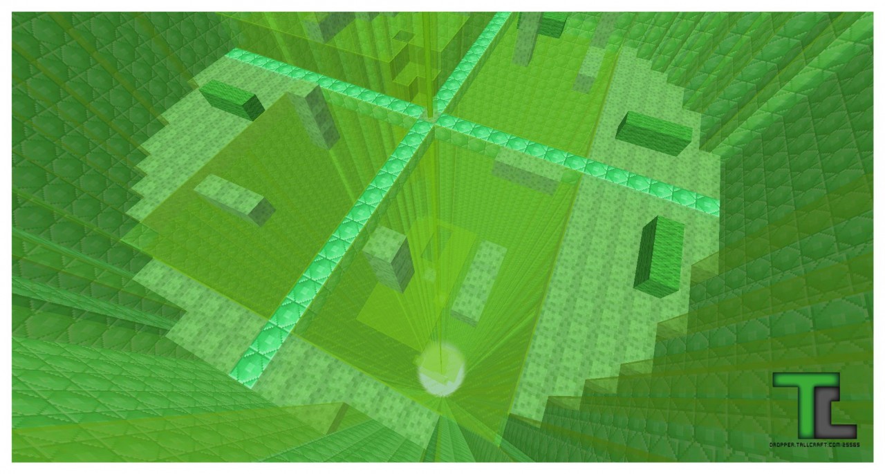 Tallcraft Dropper Minecraft Map