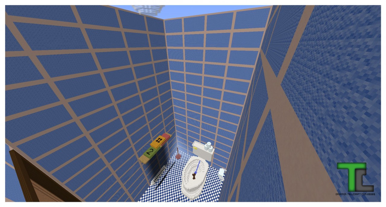 Tallcraft Dropper Minecraft Map