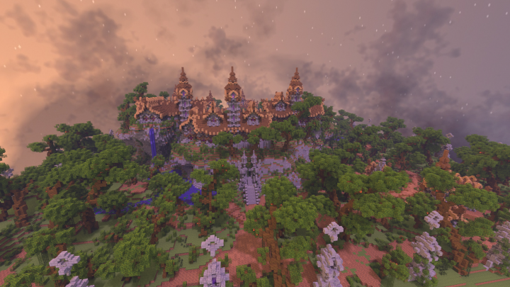 Faction / Survival spawn area - Ordelia Minecraft Map
