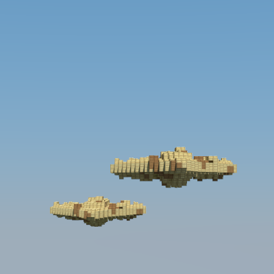 MC80 Star Cruiser (Mon Calamari Cruiser) Minecraft Map