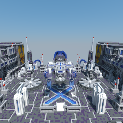 Halocraft hub Minecraft Map