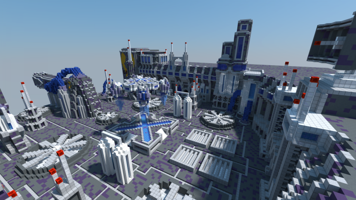 Halocraft hub Minecraft Map