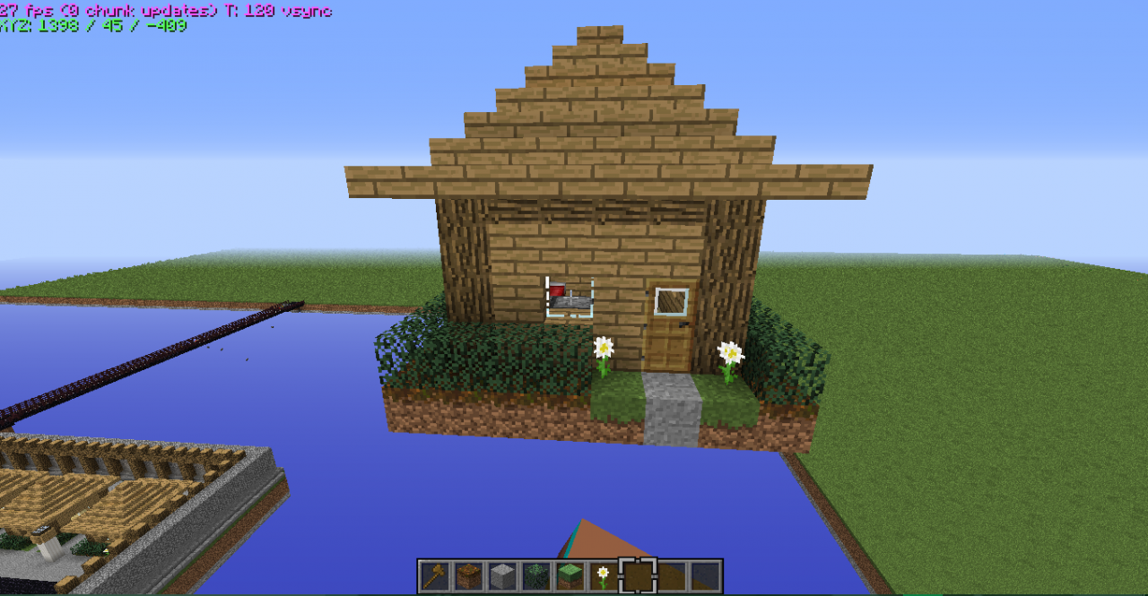 Small Starter House Minecraft Map