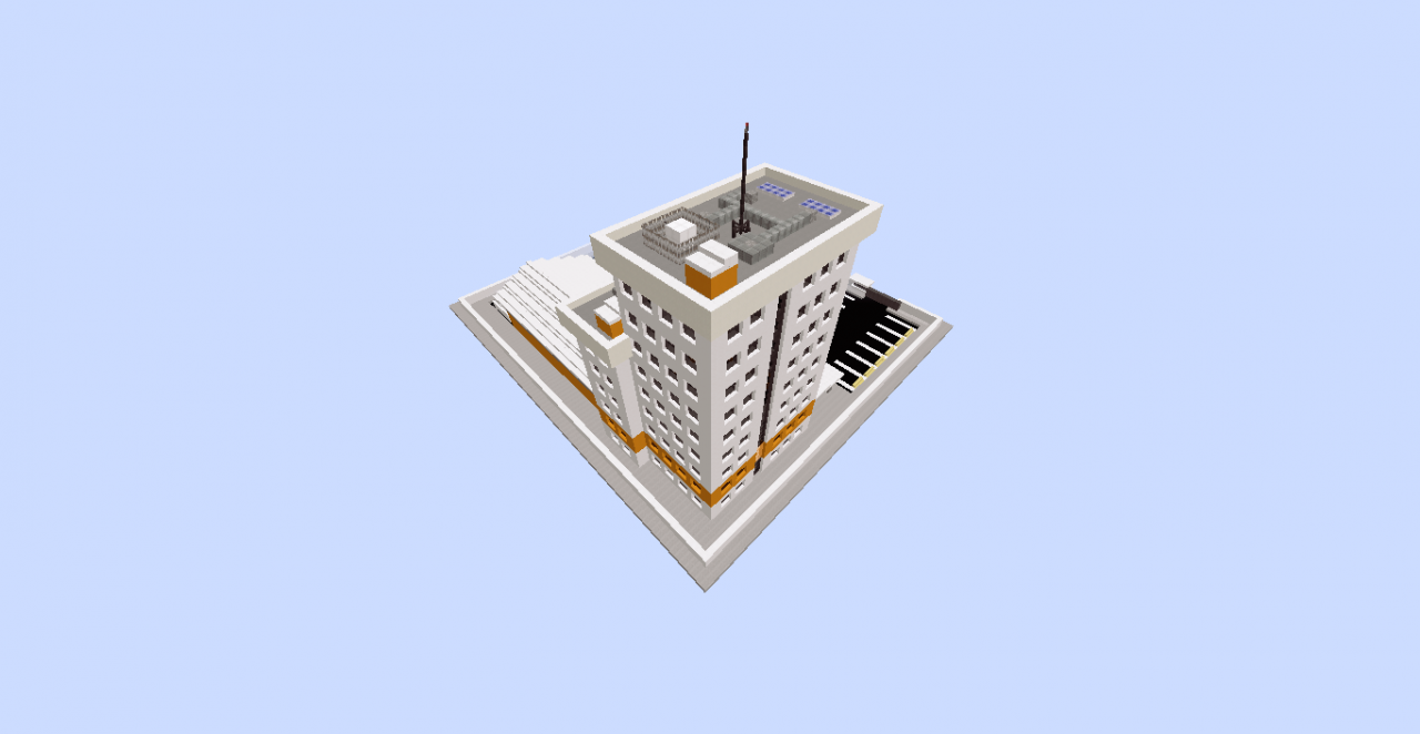 Commercial Warehouse + Office Building Minecraft Map