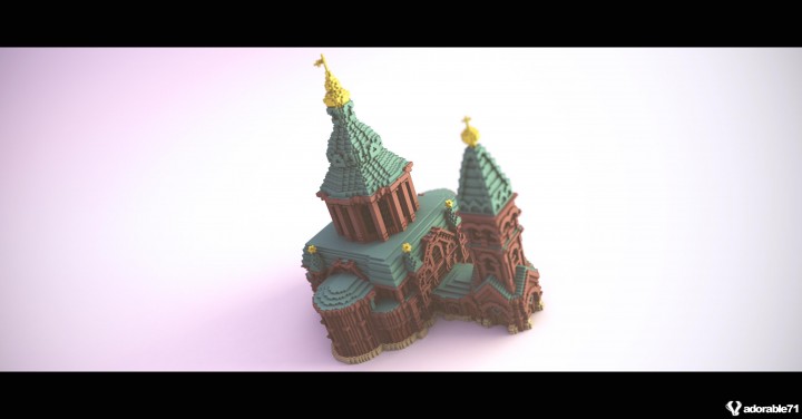 Cathedral la Jordan Minecraft Map