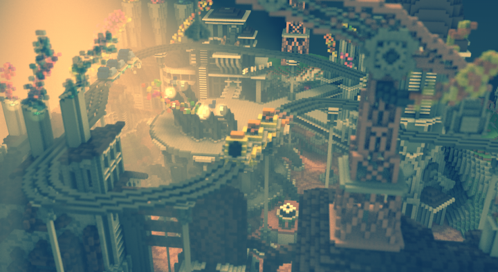 The Colour Factory [survival spawn] Minecraft Map