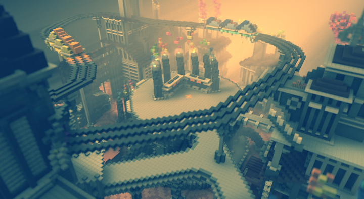 The Colour Factory [survival spawn] Minecraft Map