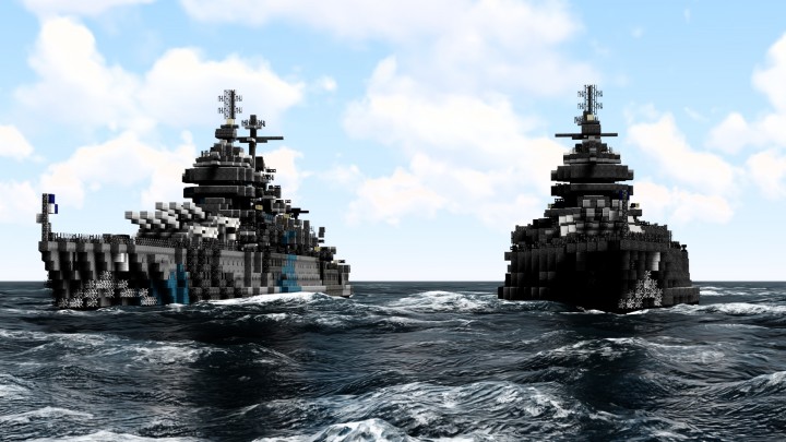 New Mexico BattleShip - Lucas - ShipSide Minecraft Map