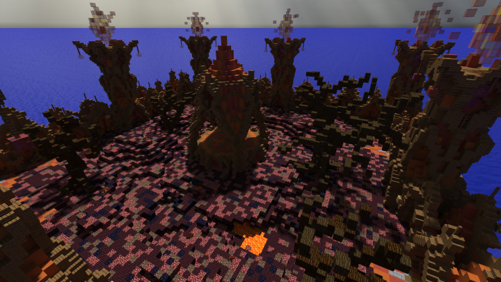 Fiery PvP Minecraft Map