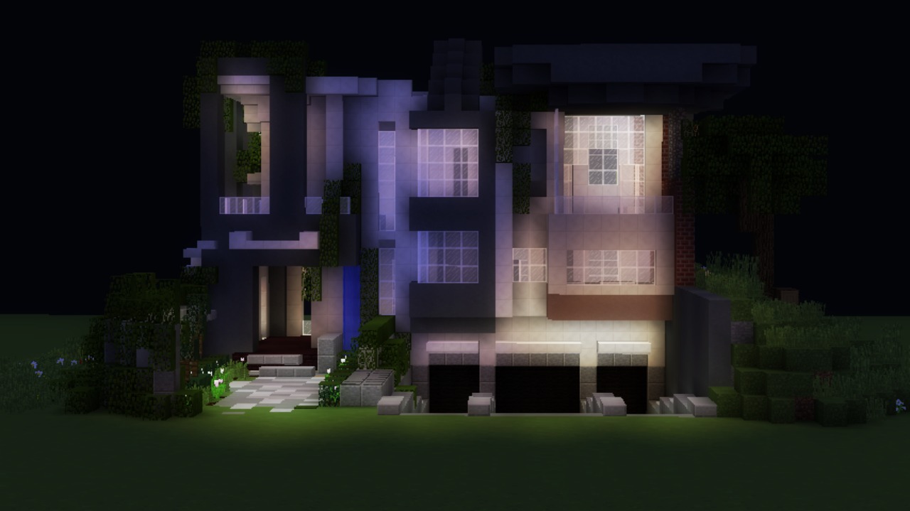 Modern Theme House Minecraft Map