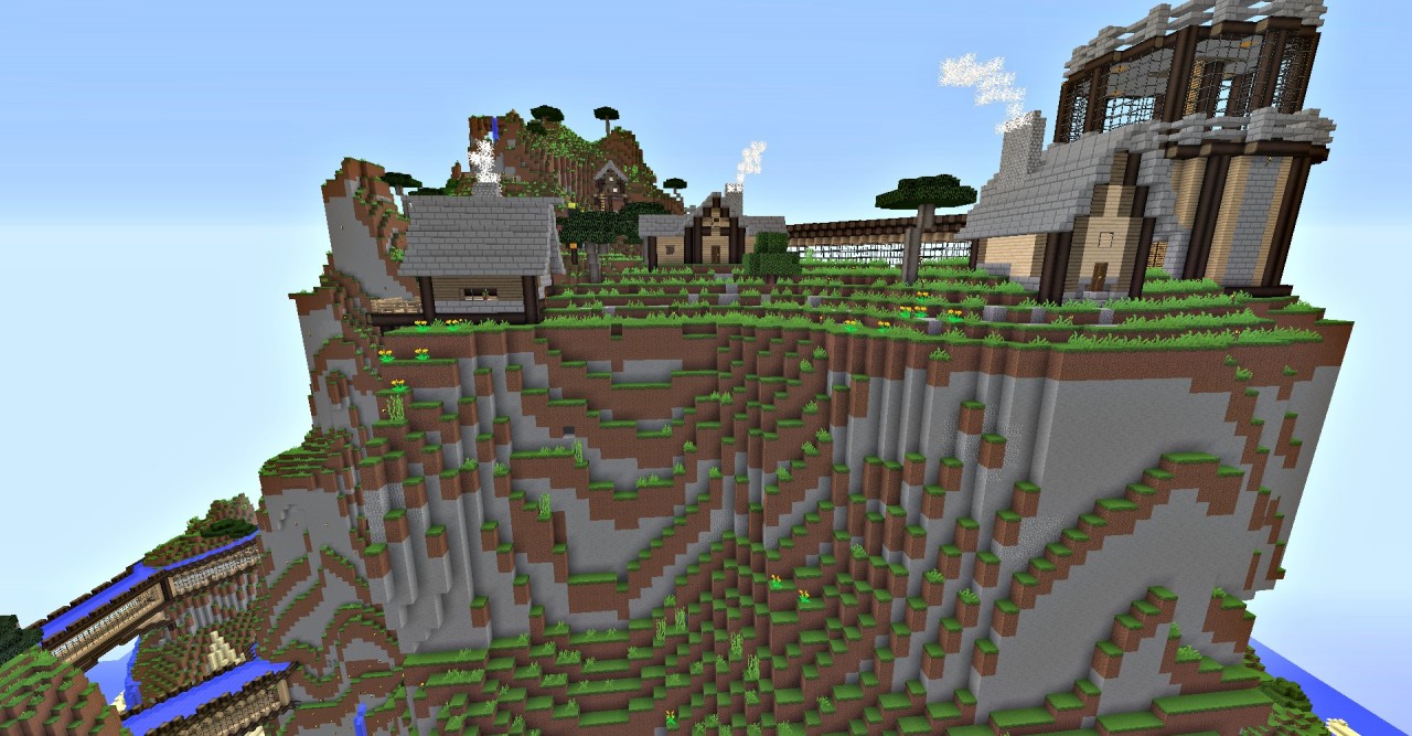 Red Grass Minecraft Map