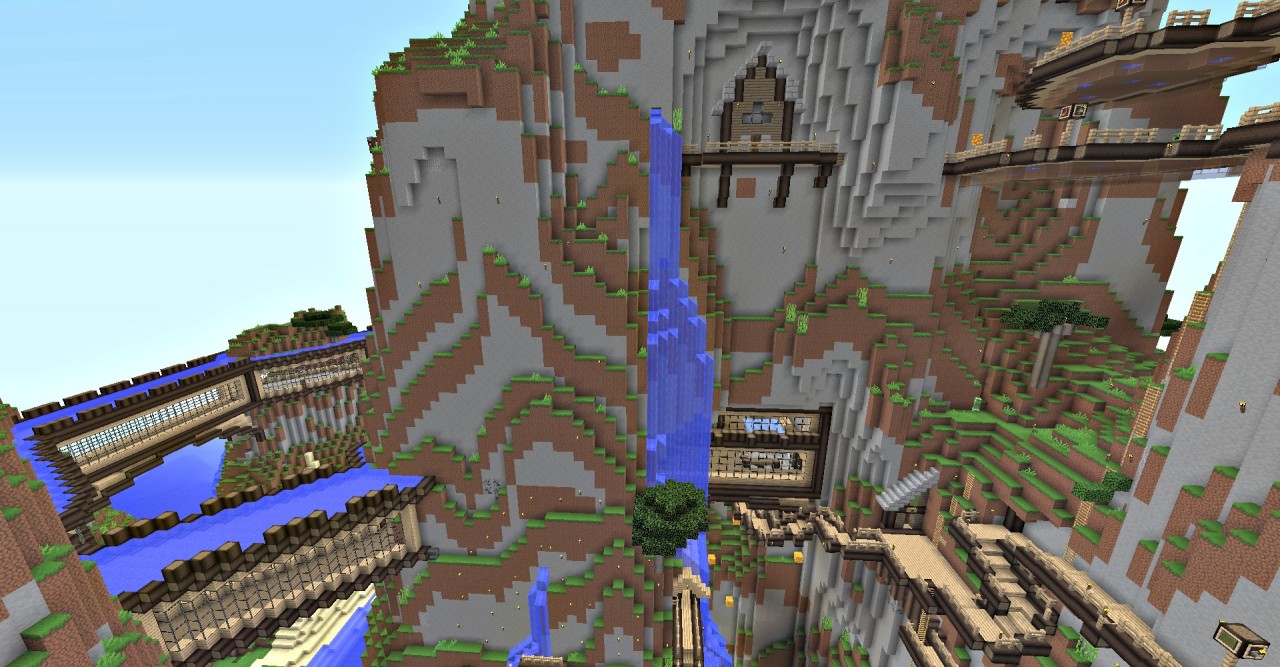 Red Grass Minecraft Map