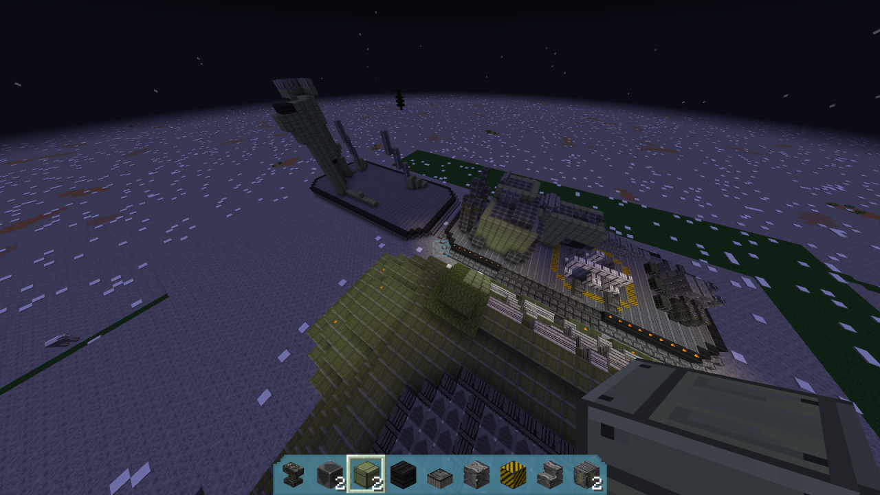UNSC Firebase / Station / Fortress Minecraft Map