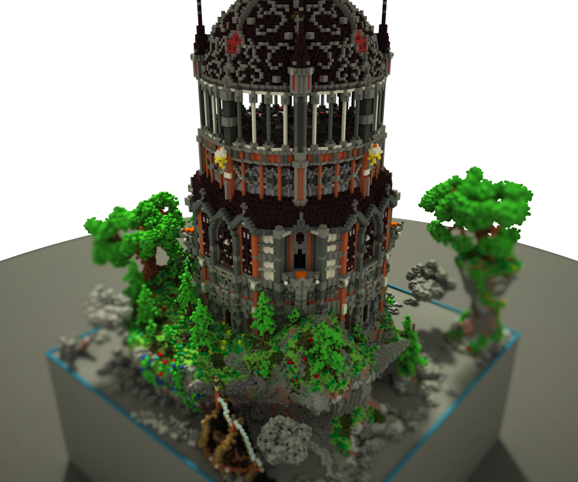 Holnfirth Keep (151*151 plot spawn) Minecraft Map