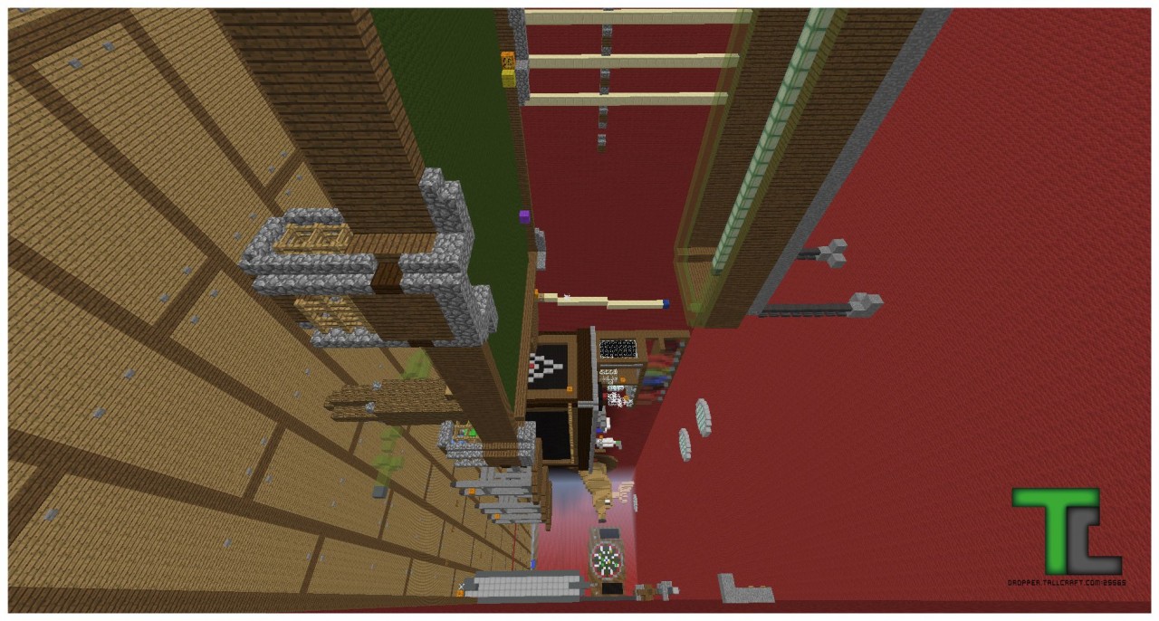 Tallcraft Dropper Minecraft Map