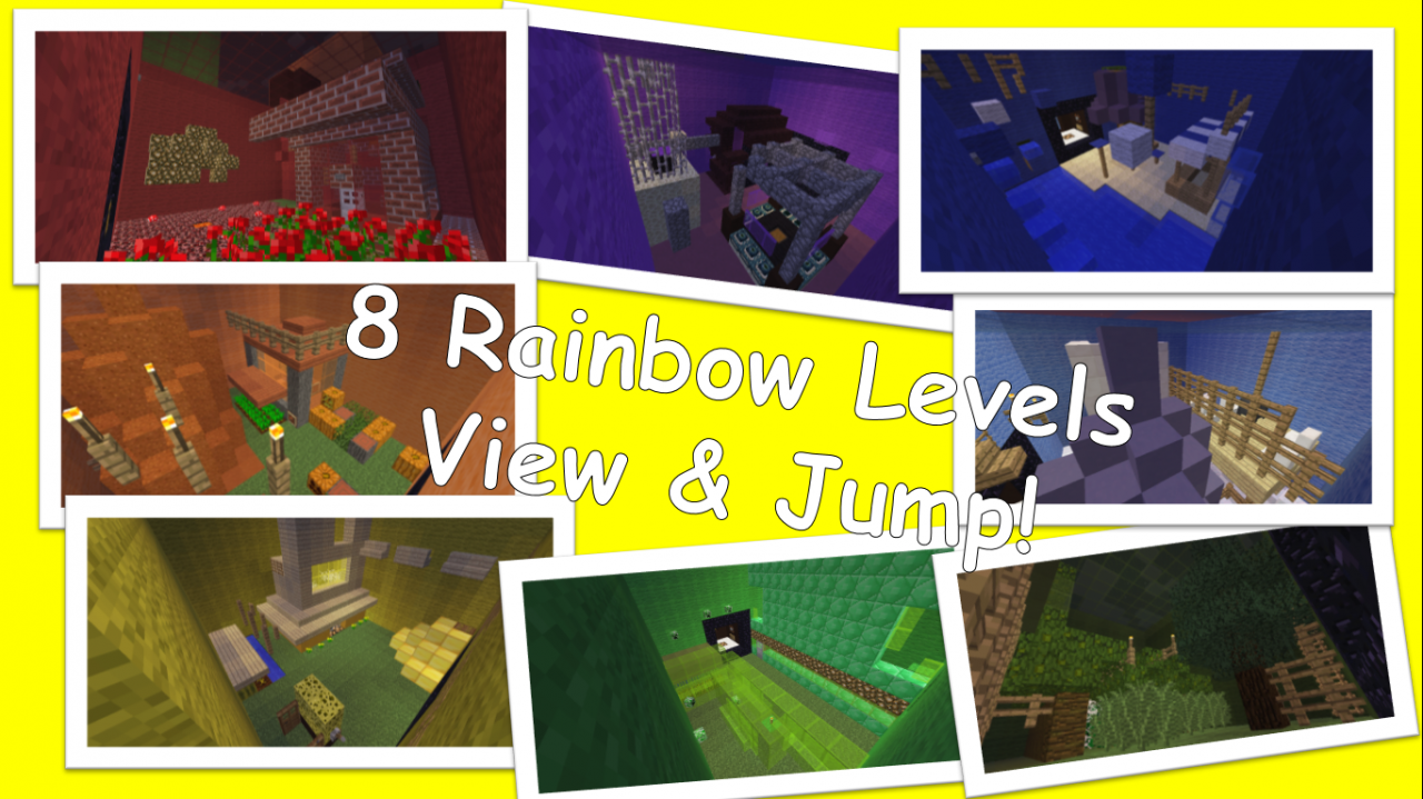[1.7.10 ~ Latest Version] Rainbow Box Minecraft Map