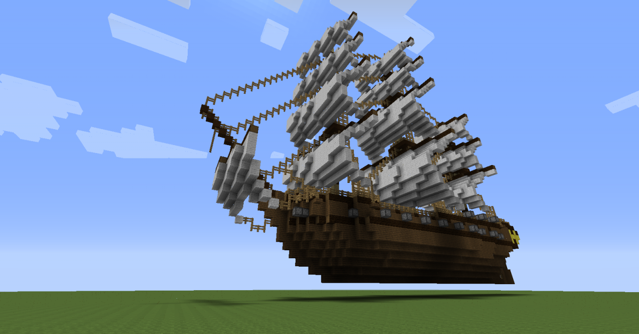 19th Century British Frigate Minecraft Map