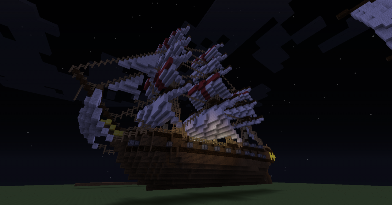 19th Century British Frigate Minecraft Map