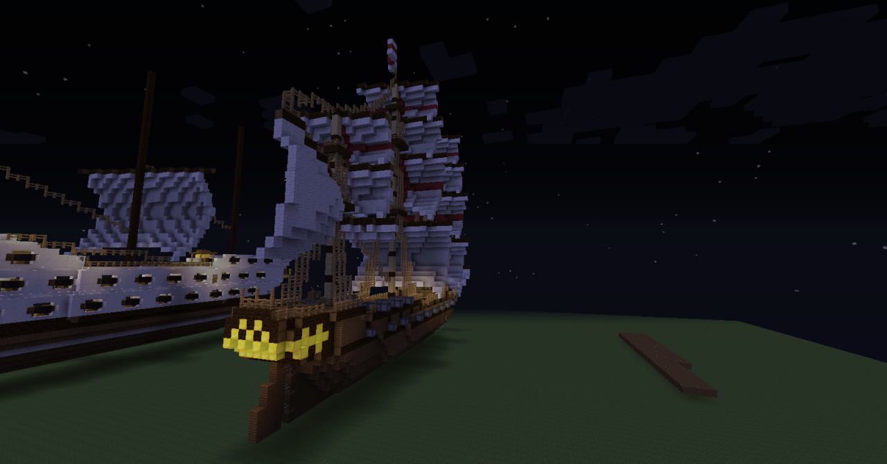 19th Century British Frigate Minecraft Map