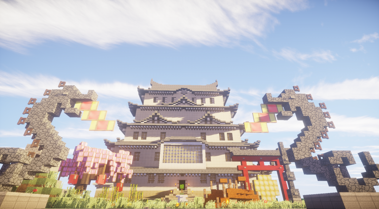 Little Castle Japanese Minecraft Map
