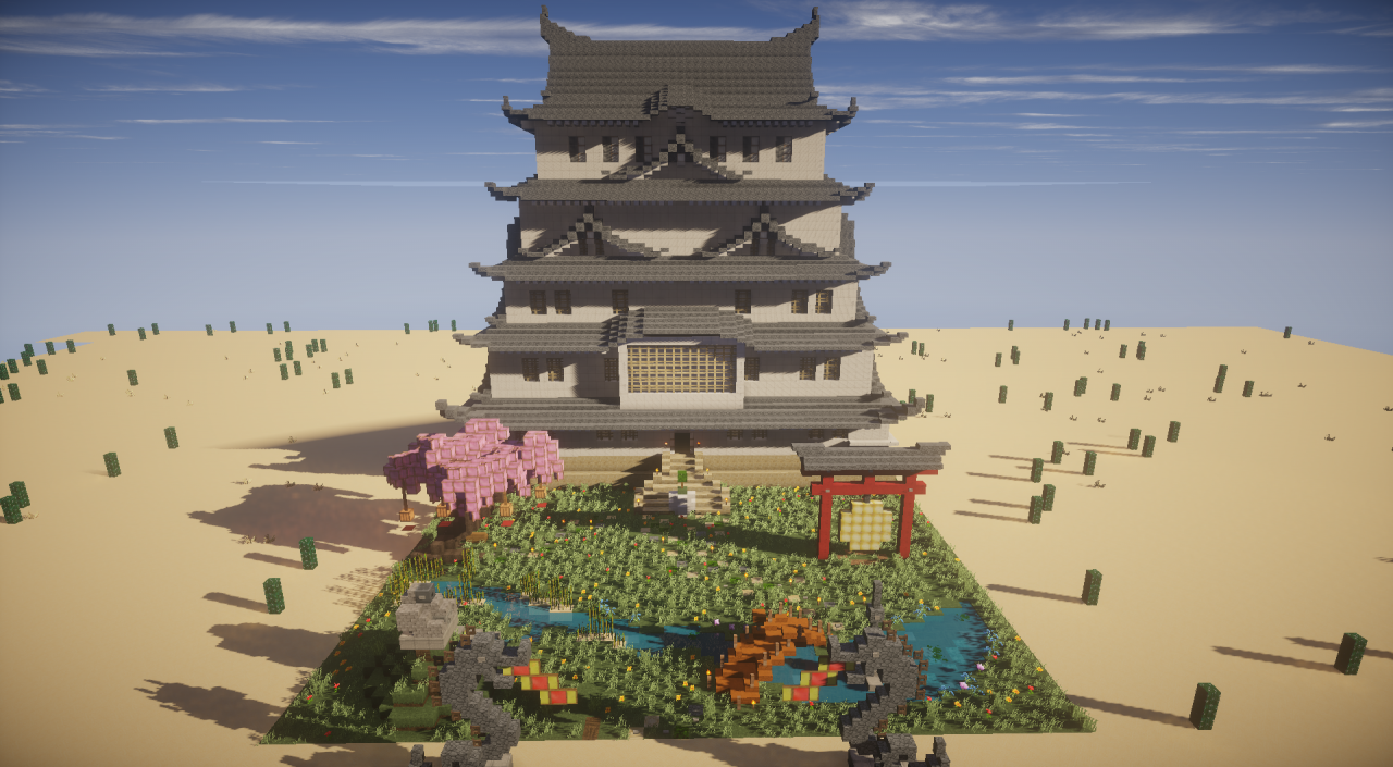 Little Castle Japanese Minecraft Map