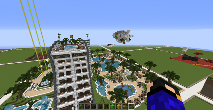 Hotel - Tropical Wave Resort Minecraft Map