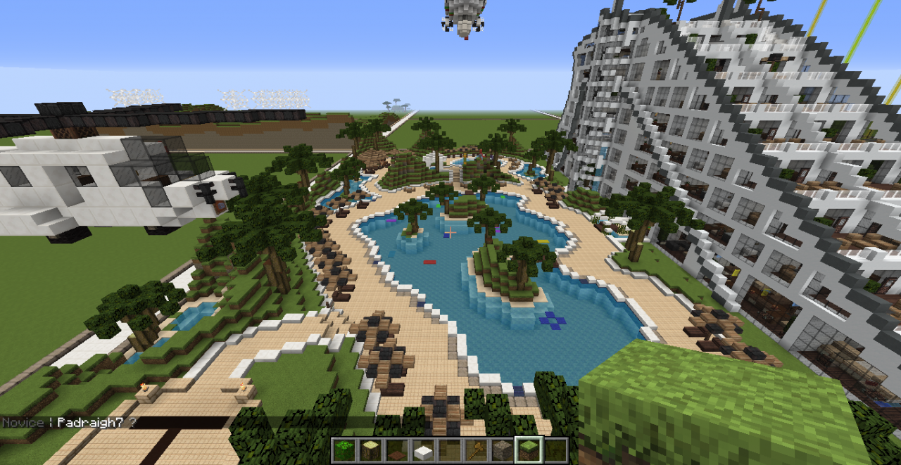 Hotel - Tropical Wave Resort Minecraft Map