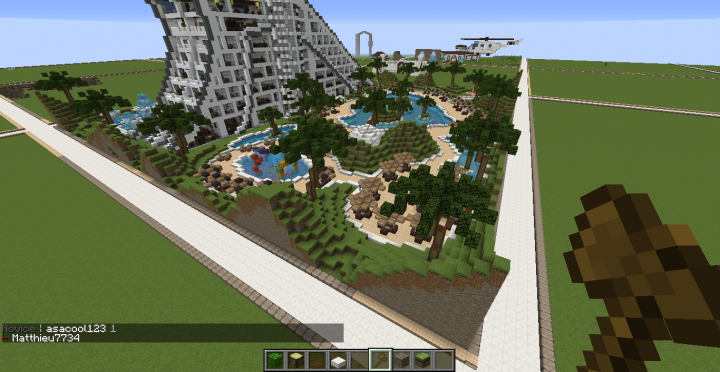Hotel - Tropical Wave Resort Minecraft Map