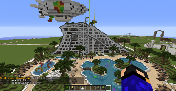 Hotel - Tropical Wave Resort Minecraft Map