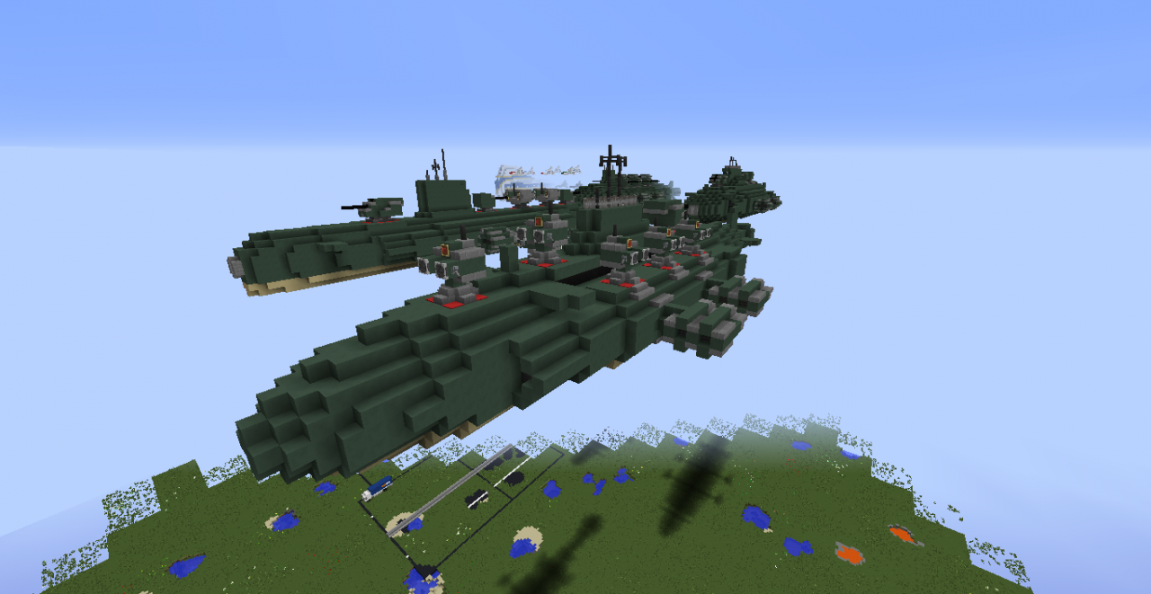 Prototype Warships Minecraft Map