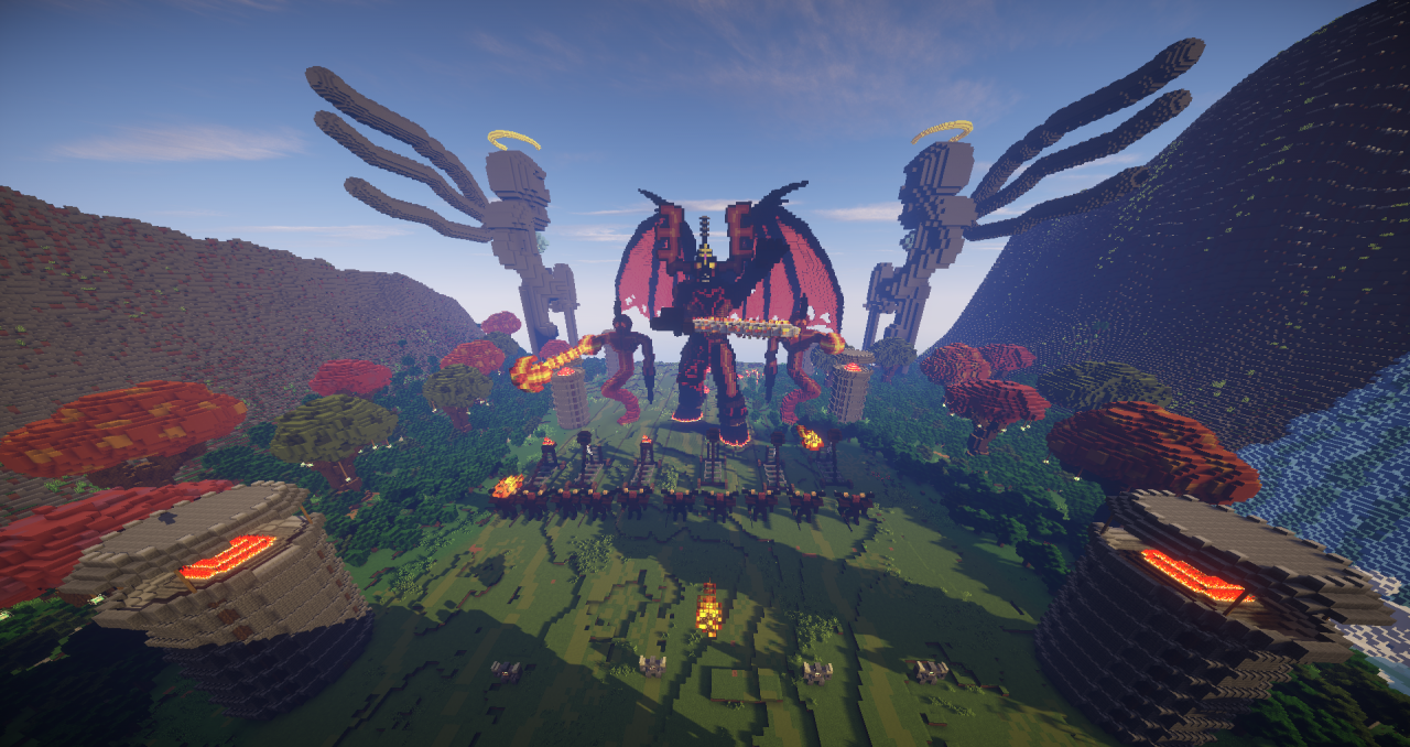 When Demons Attack Minecraft Map