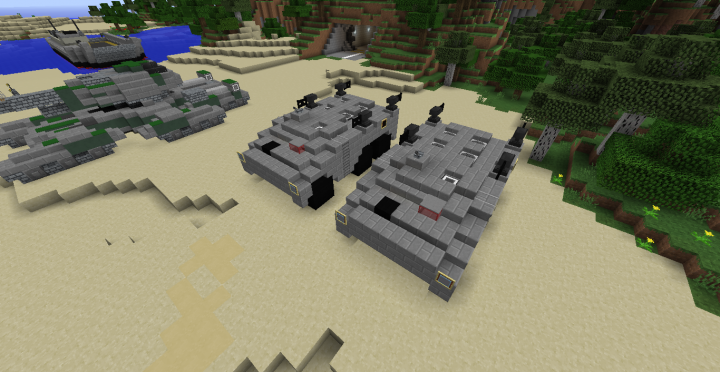 Battlefield 2142 AMV-2 Groundhog Minecraft Map