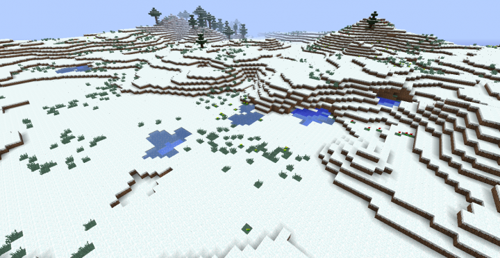 Snow village Minecraft Map
