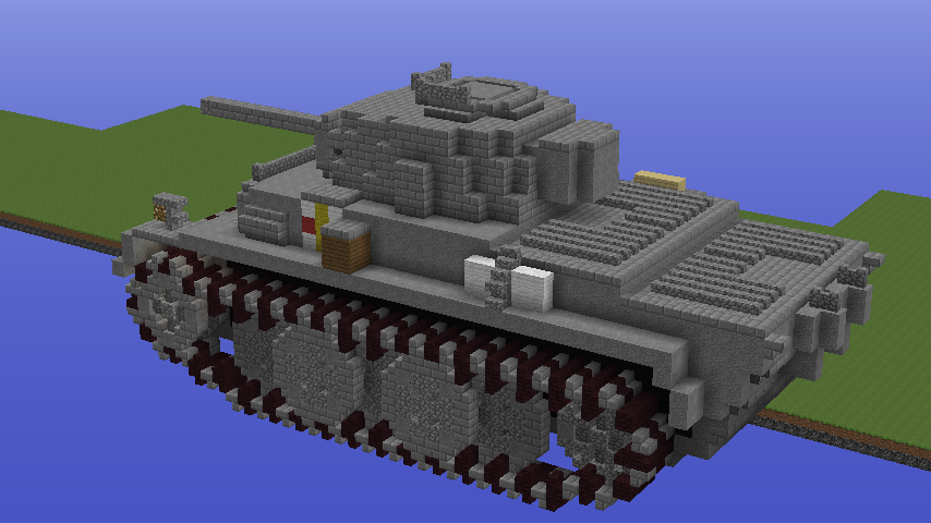MK-1 light tank(original battle tank) Minecraft Map