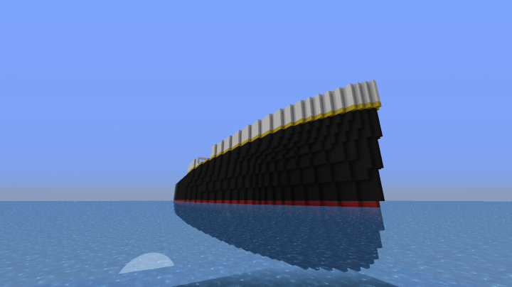 Fictional Redstone Ship Minecraft Map