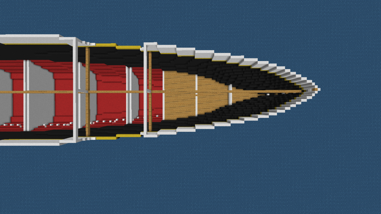 Fictional Redstone Ship Minecraft Map