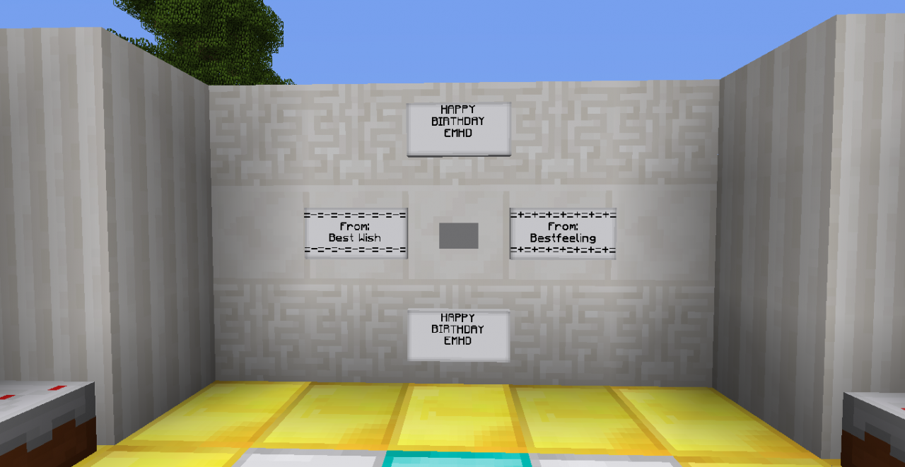 HBD EMHD!!! Minecraft Map