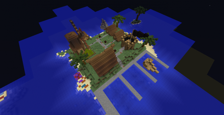 the islands eng Minecraft Map