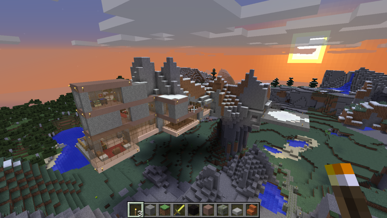 Dangling Penthouse Minecraft Map
