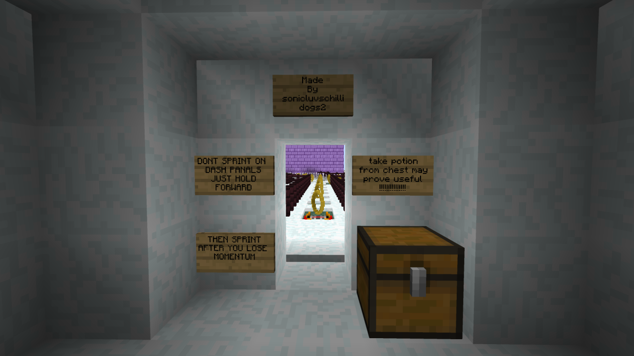 Sonic The Hedgehog mod Level Minecraft Map