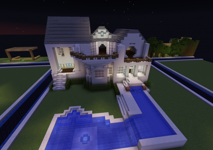 Mansion on Woodycraft Minecraft Map