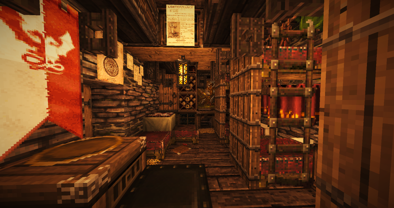 Speed Interiors #2 ~ Servants Quarters Minecraft Map